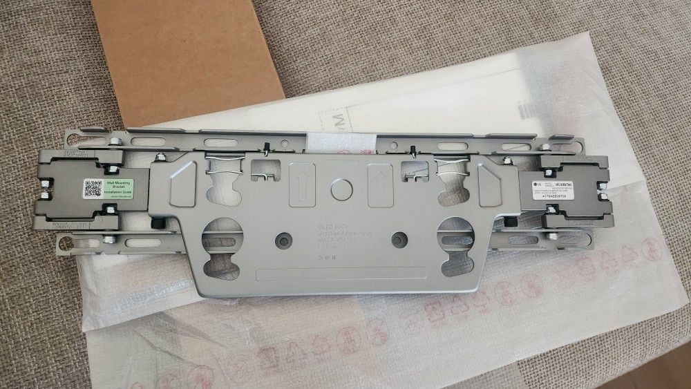 Slim Wall Mount Hanger MEC63567343 for LG G3, G4, G5 Series OLED TV for ...
