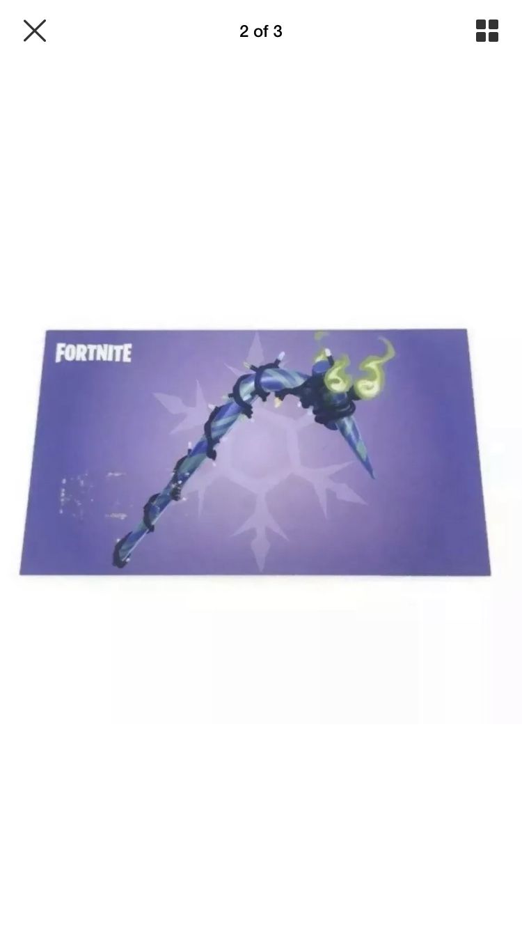 Fortnite Merry Mint Minty Pickaxe Axe Code Card Instant Delivery for ...