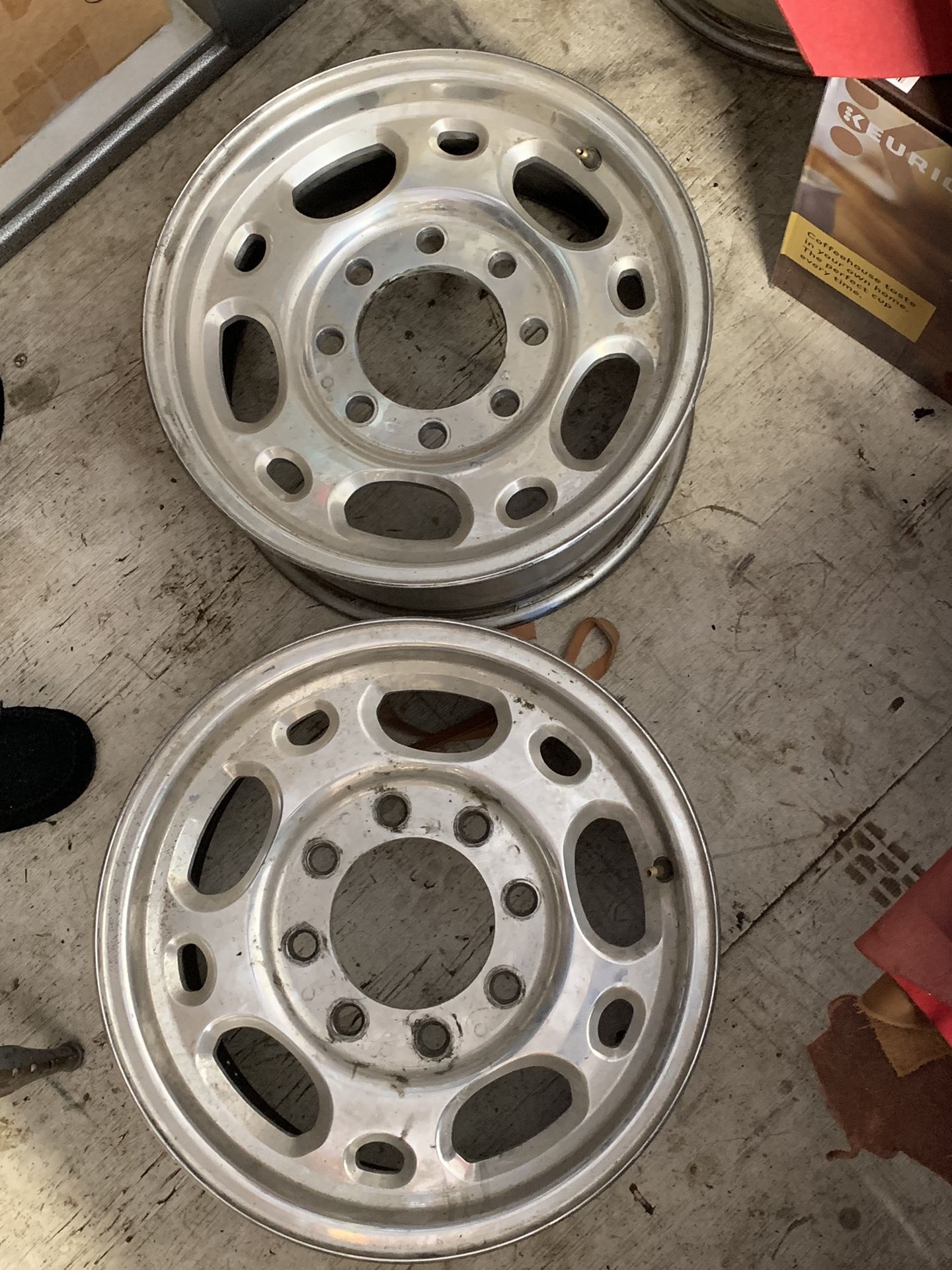 8 lug wheels 8x6.5 lug pattern for Sale in Perris, CA - OfferUp