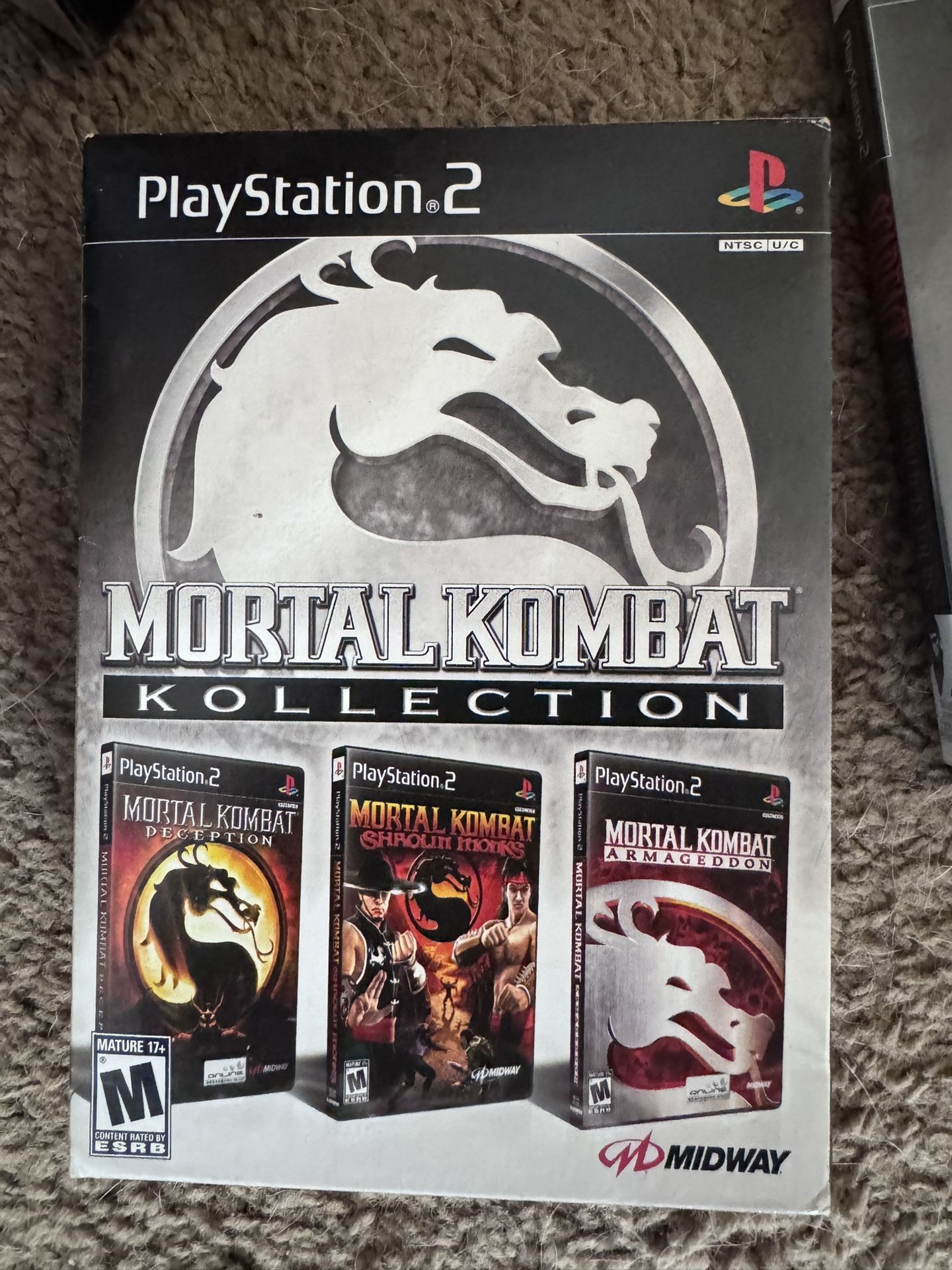 Mortal Kombat Collection Ps2 for Sale in Vernon Center, NY - OfferUp