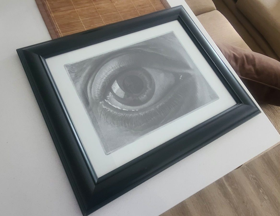 M C Escher Eye 1946