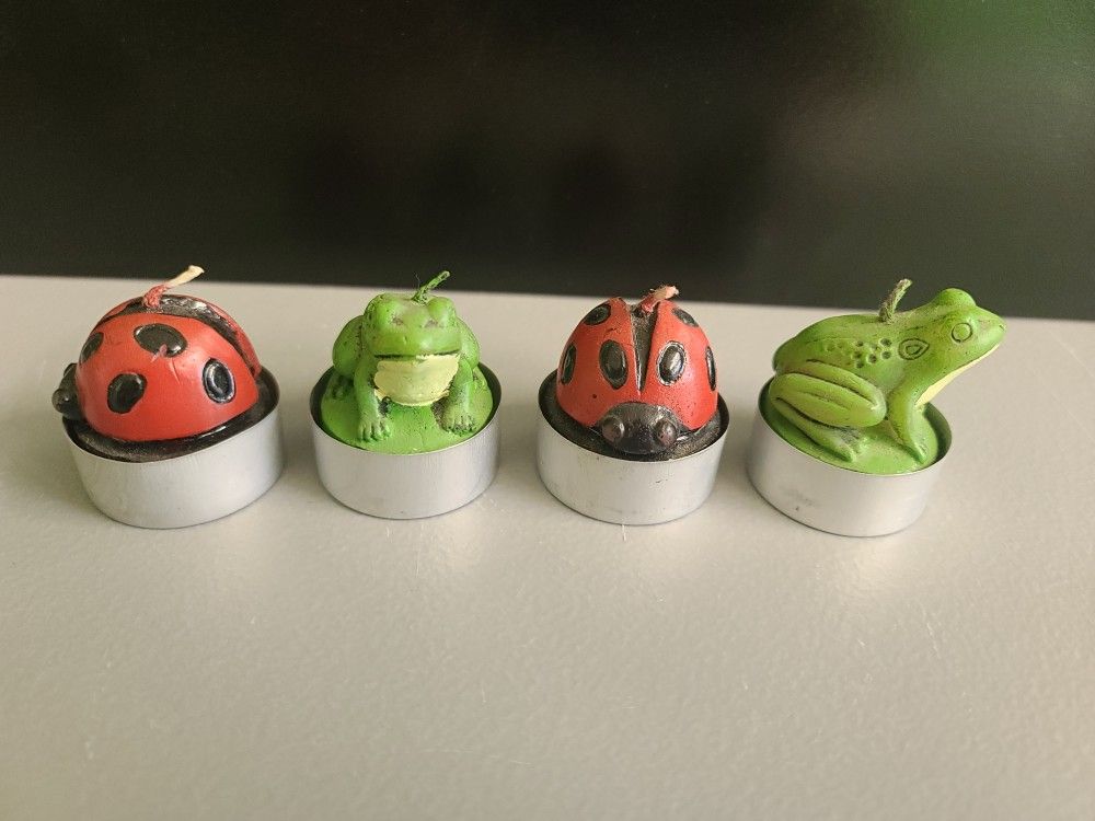 Cute Ladybug & Frog Candles for Sale in Monroe, WA - OfferUp