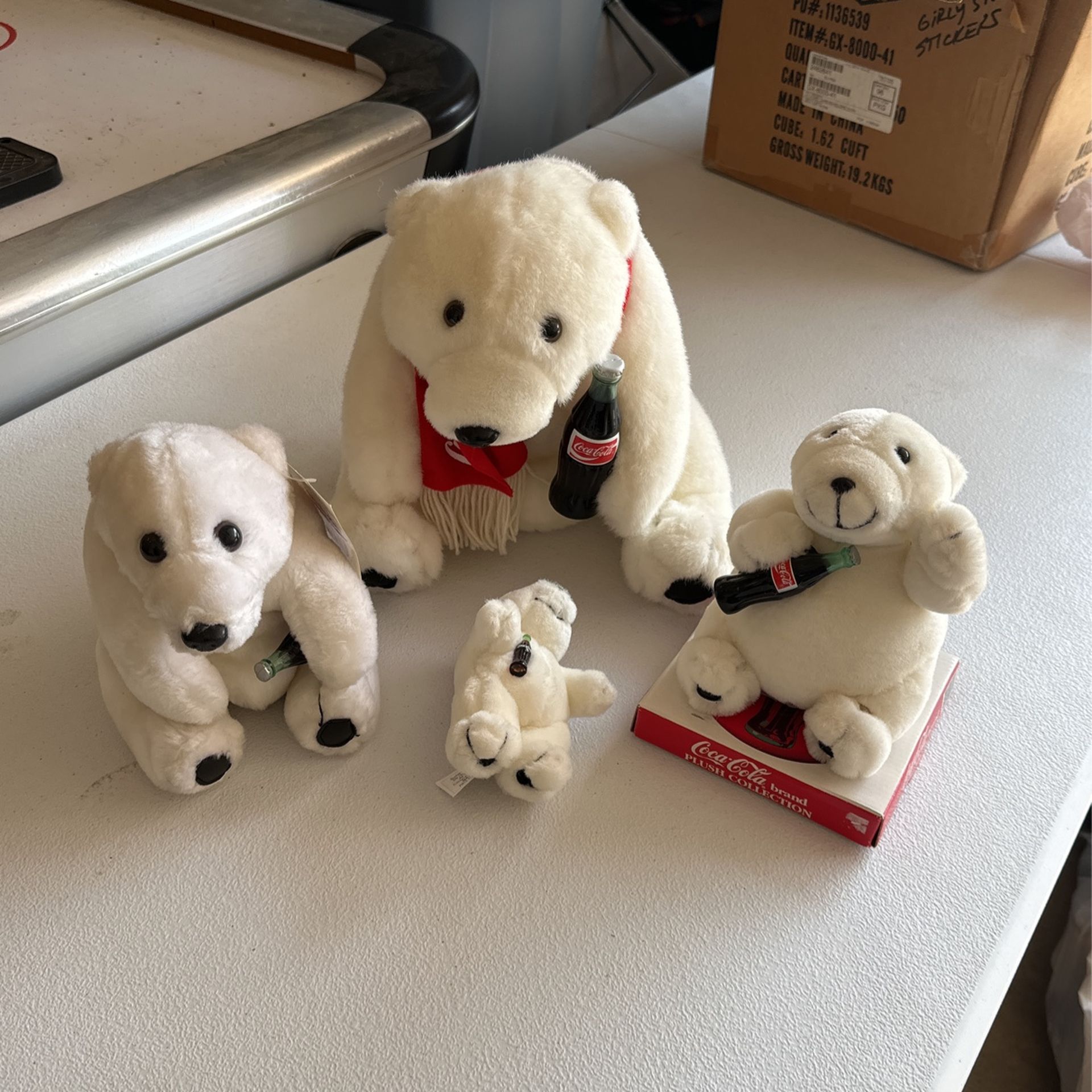 Coca Cola Bear Stuffed Animal