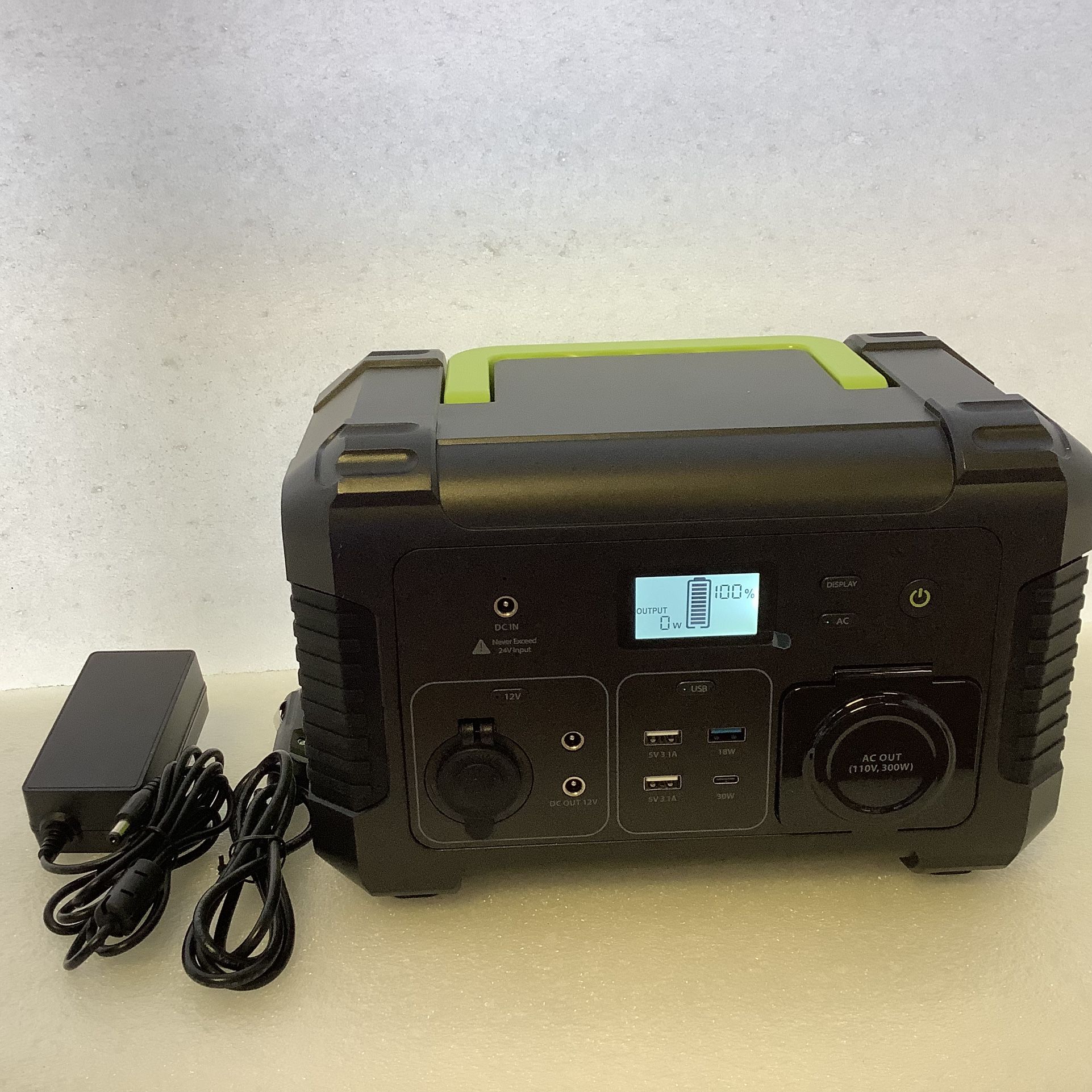PAXCESS 300W Portable Power Station, 288Wh/78000mAh Camping Backup ...