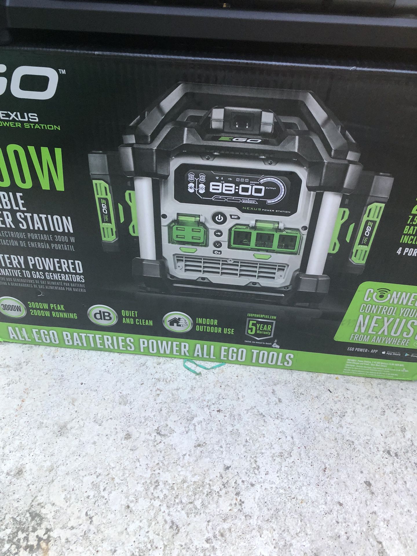 New Ego Power Station (Mini Generator) 3000W for Sale in Oakland, FL ...