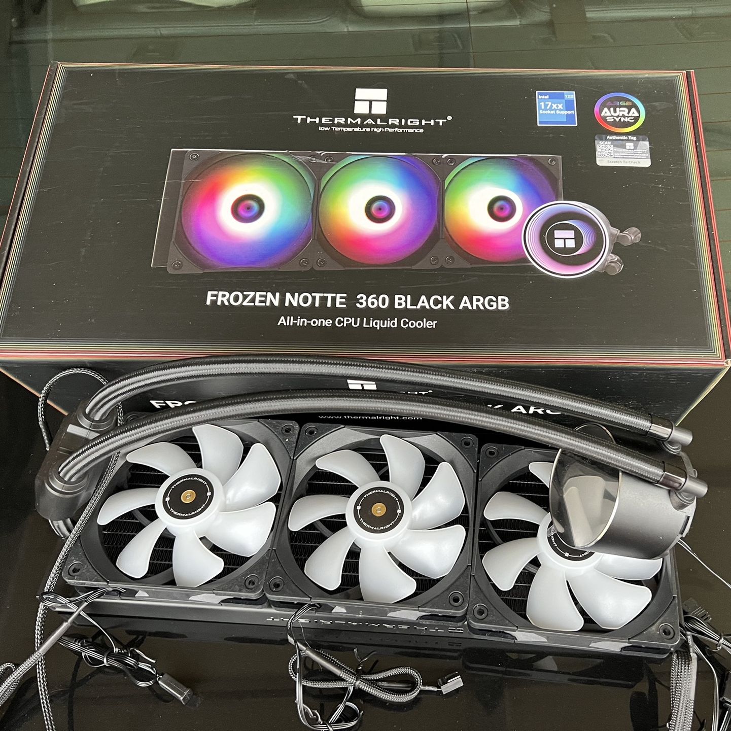 Thermalright Frozen Notte 360 White ARGB AIO Liquid Cooler, 52% OFF