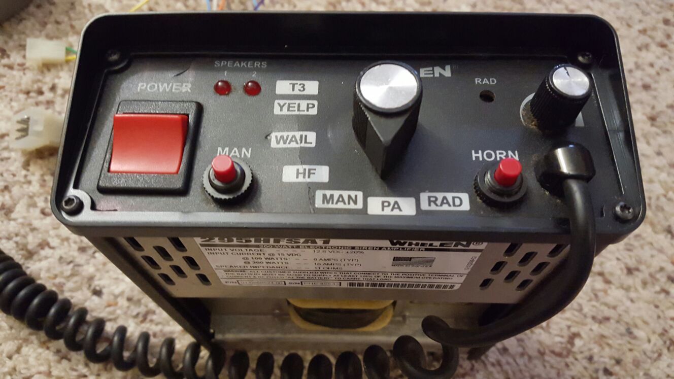 Whelen 295HFSA1 Siren Amp for Sale in Decatur, GA - OfferUp