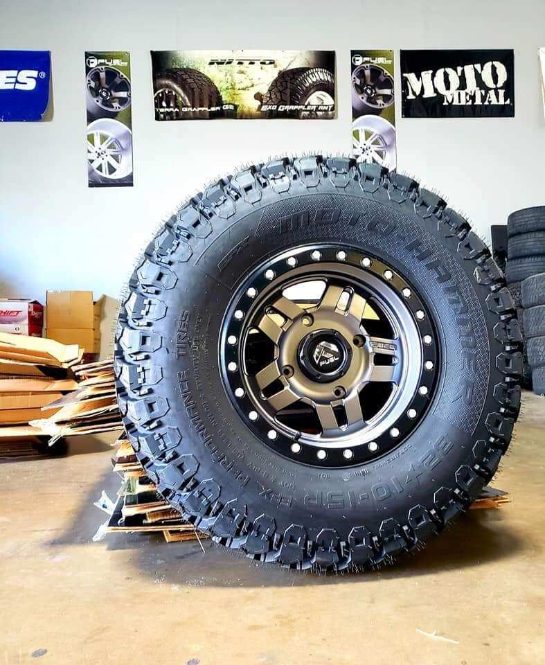 Brand New 15x7 wheels & 31x10.5 Tires Install ,For CAN AM utv ATV ( We ...