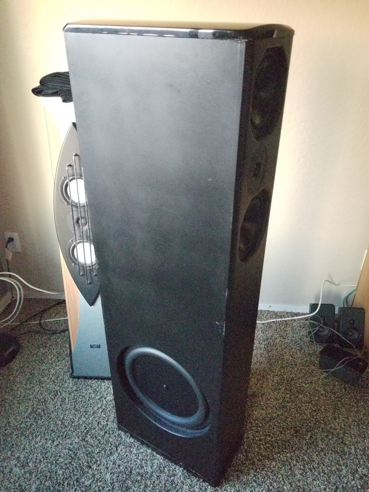 Definitive Technology BP7000SC Speakers (1,800 watt amp driving a ...