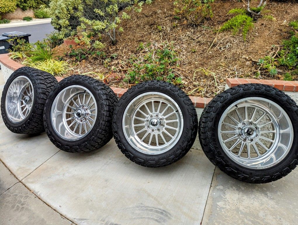 FUEL FF119 CIPHER 24" WHEELS & NEW TIRES for Sale in Simi Valley, CA ...