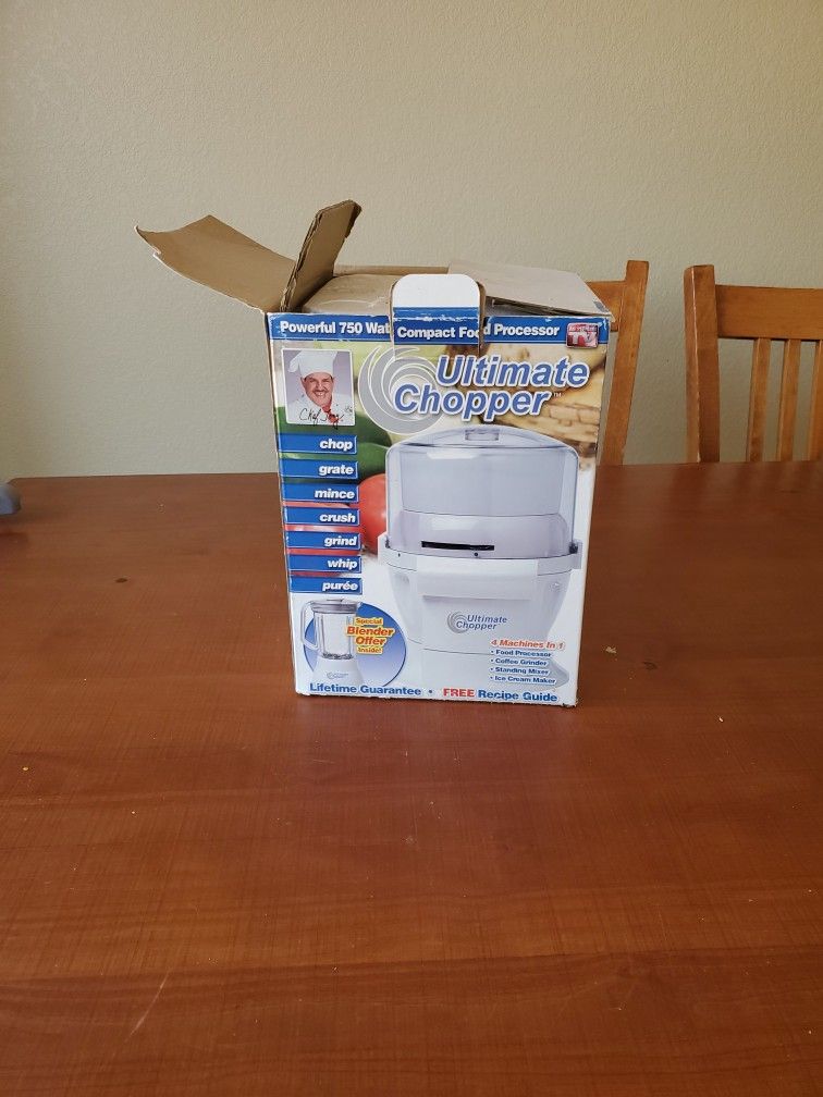 Chef Tony Ultimate Chopper Blender