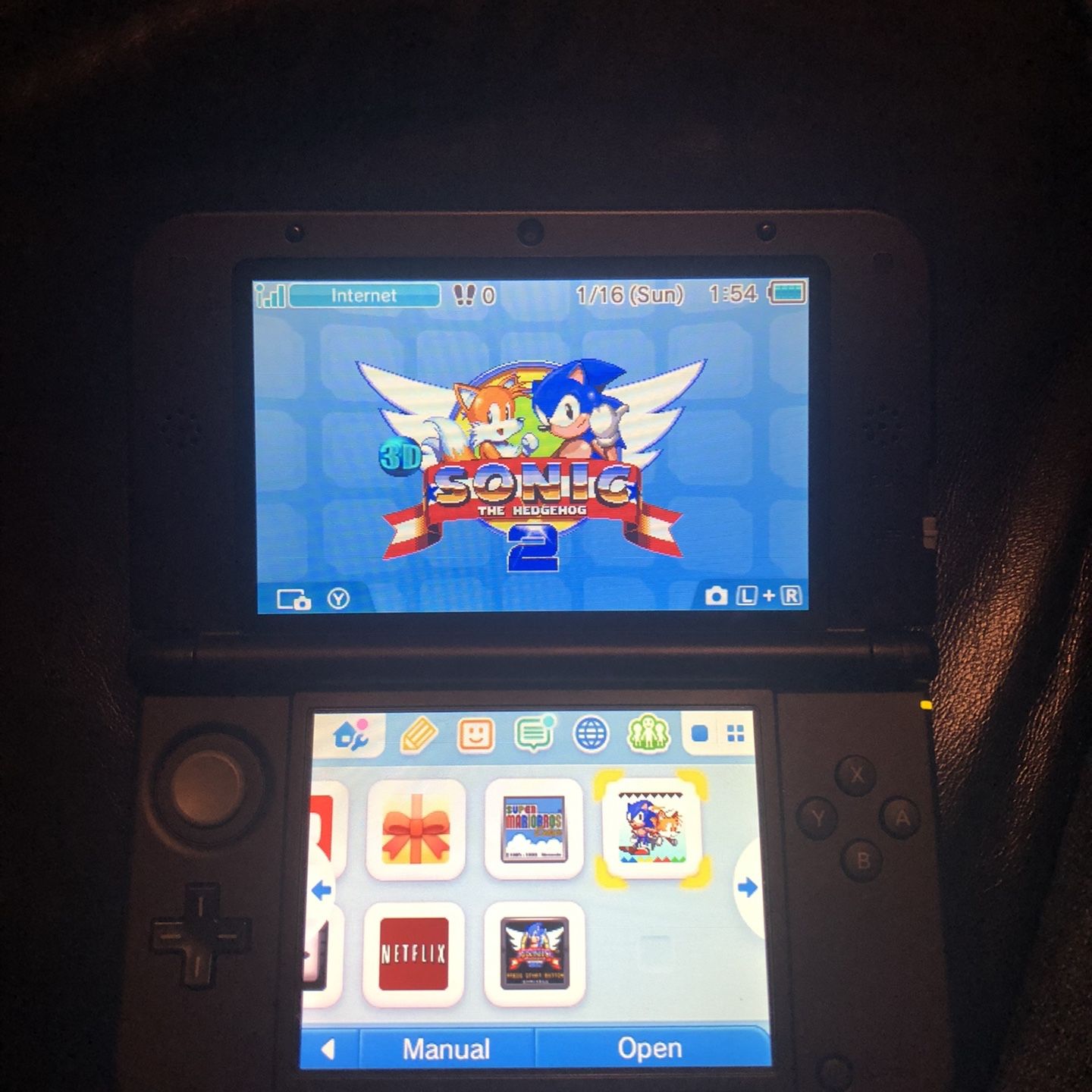 Sonic 3ds Xl