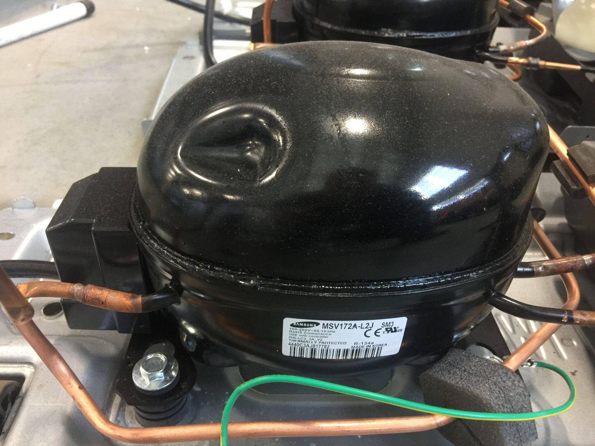 Samsung compressor 160-260v for french door refrigerator NEW never used ...