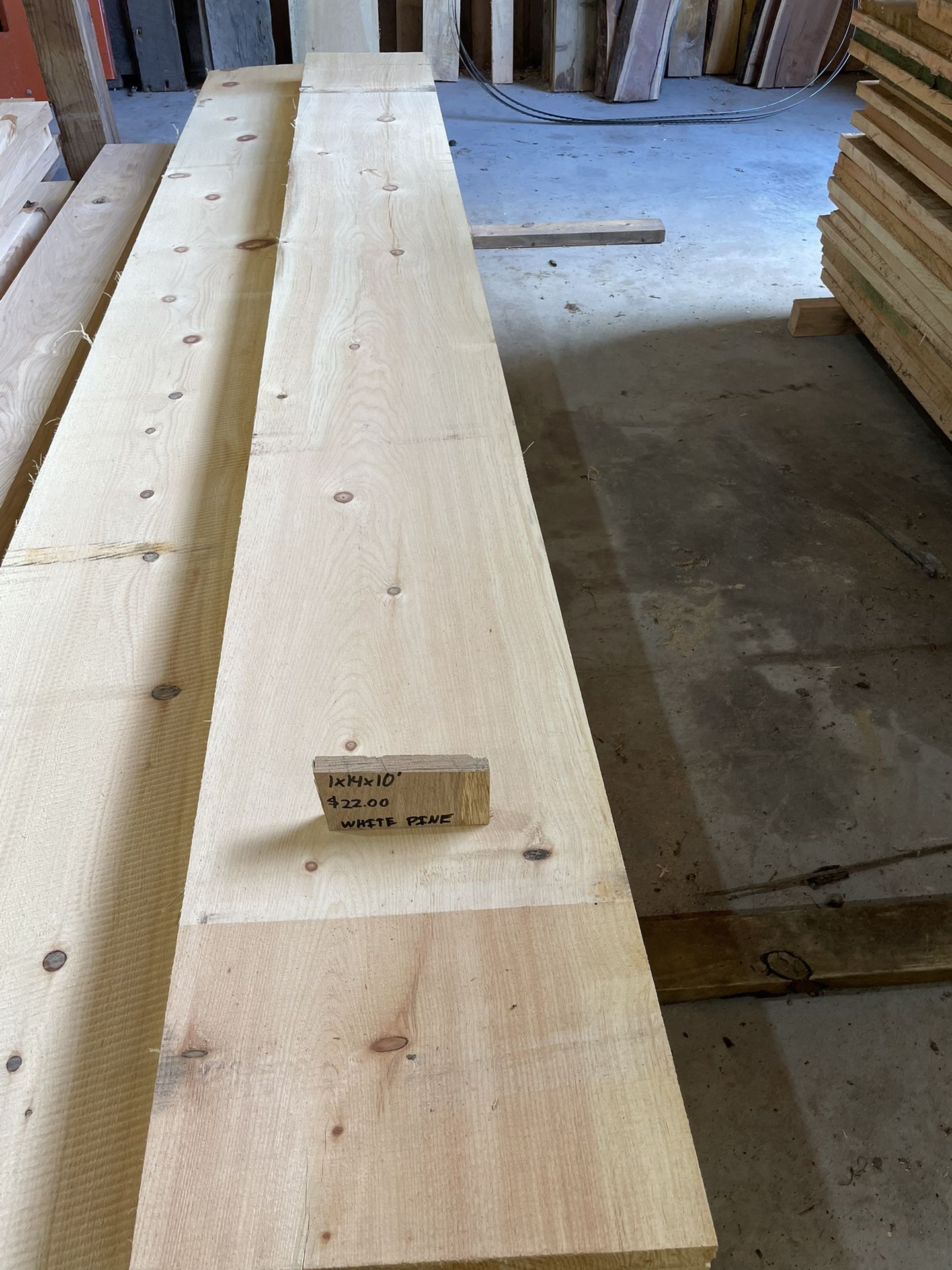 1x14x10 Rough Cut White Pine Lumber for Sale in Bethel, PA - OfferUp