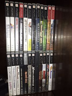 Psp Games Collection