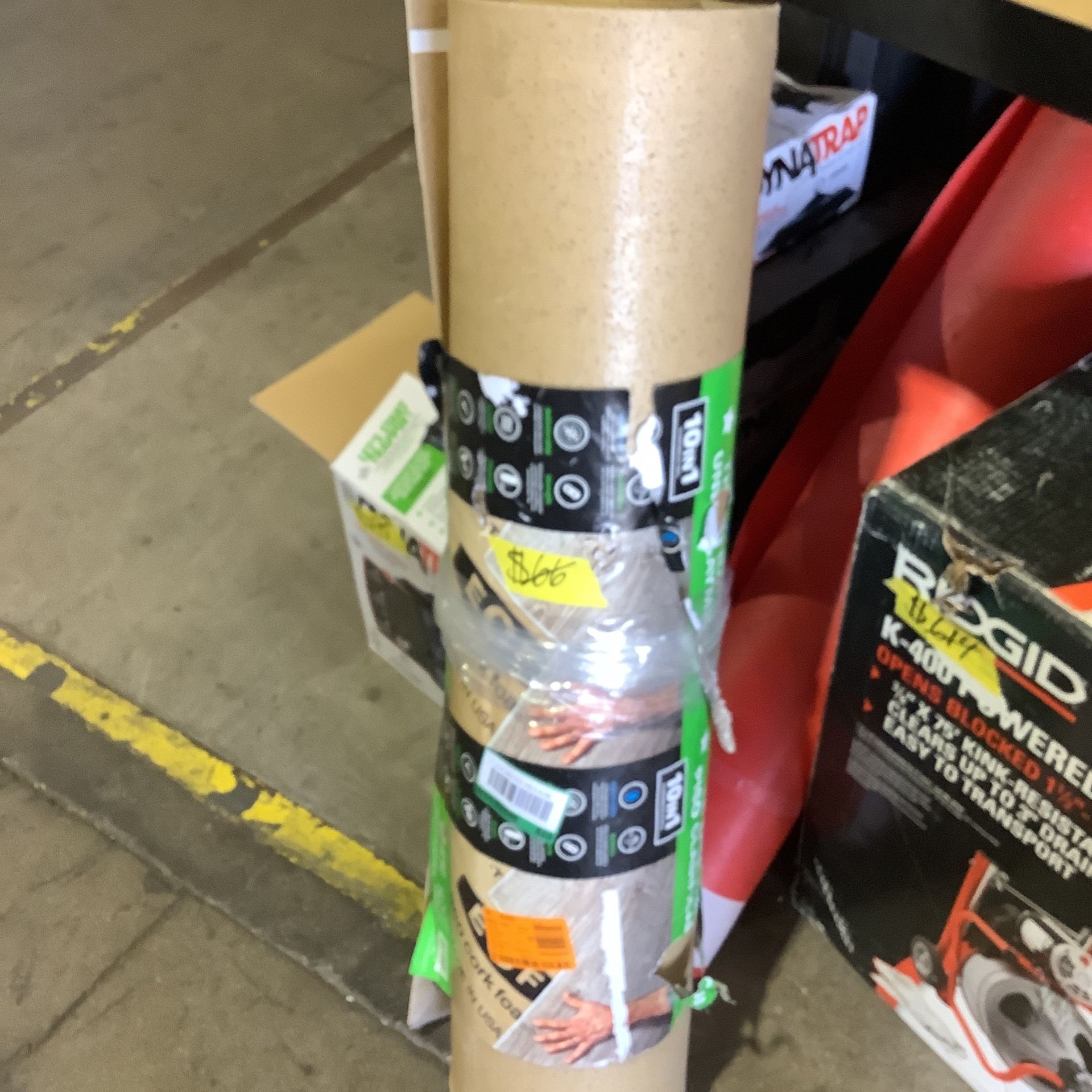 Eco Cork Foam 75 sq. ft. 3 ft. x 25 ft. x 3.2 mm Waterproof Premium ...