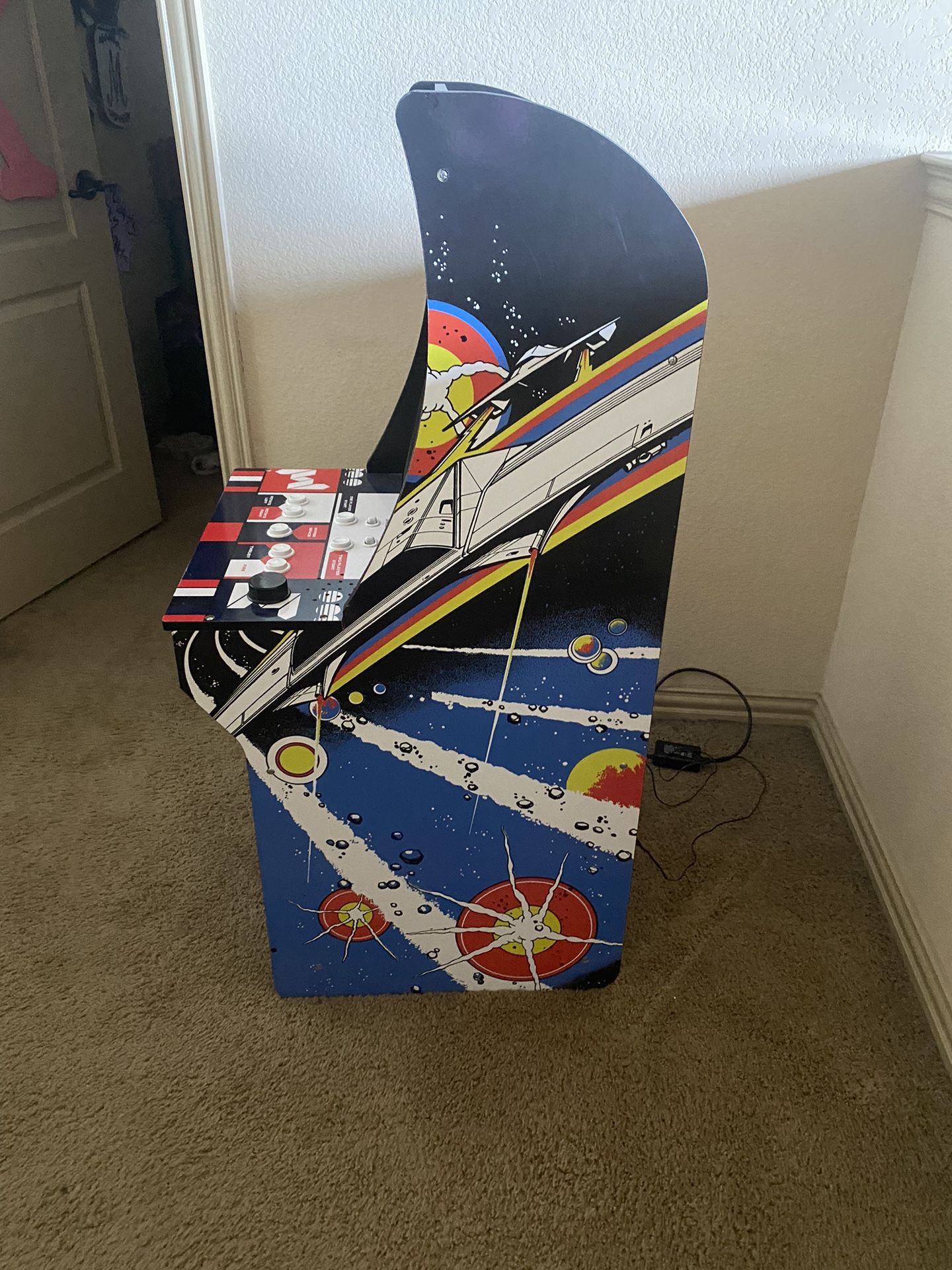 Arcade1Up Asteroids Home Arcade Game 6650 Includes Major Havoc, Lunar ...