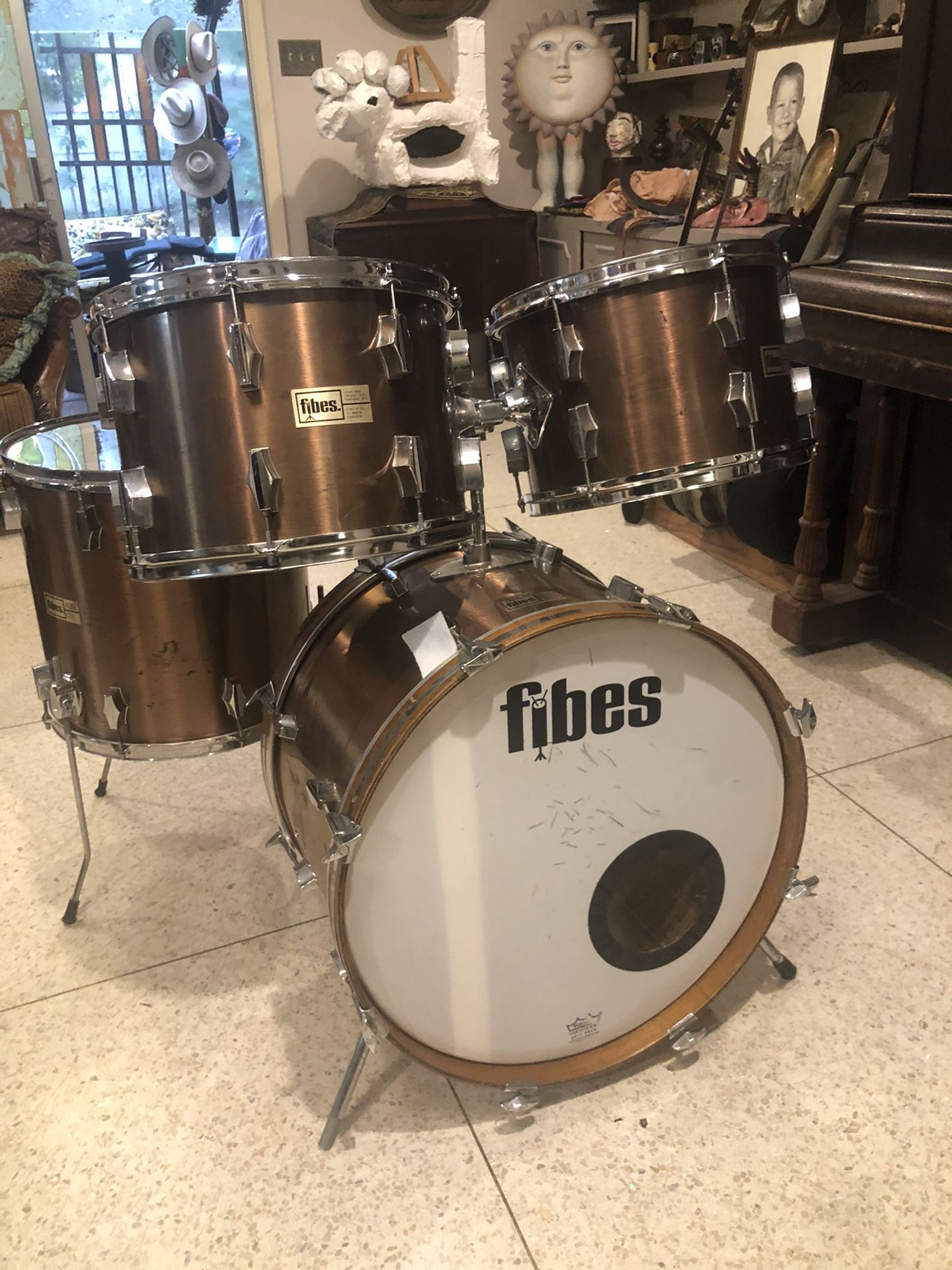 Fibes Drum Set for Sale in San Antonio, TX - OfferUp