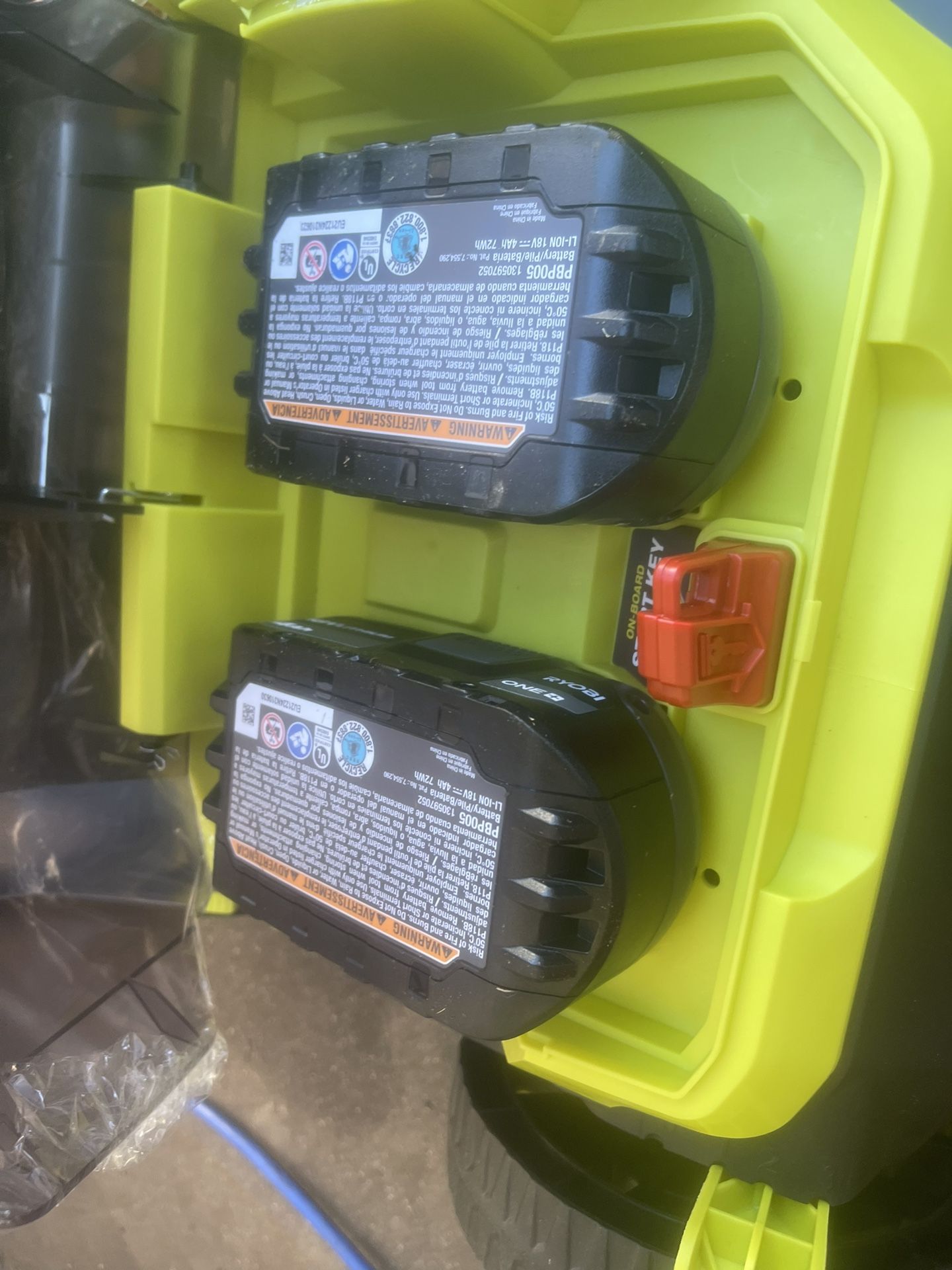 RYOBI ONE+ HP 18V Brushless 14 in. Cordless Battery Dethatcher/Aerator ...