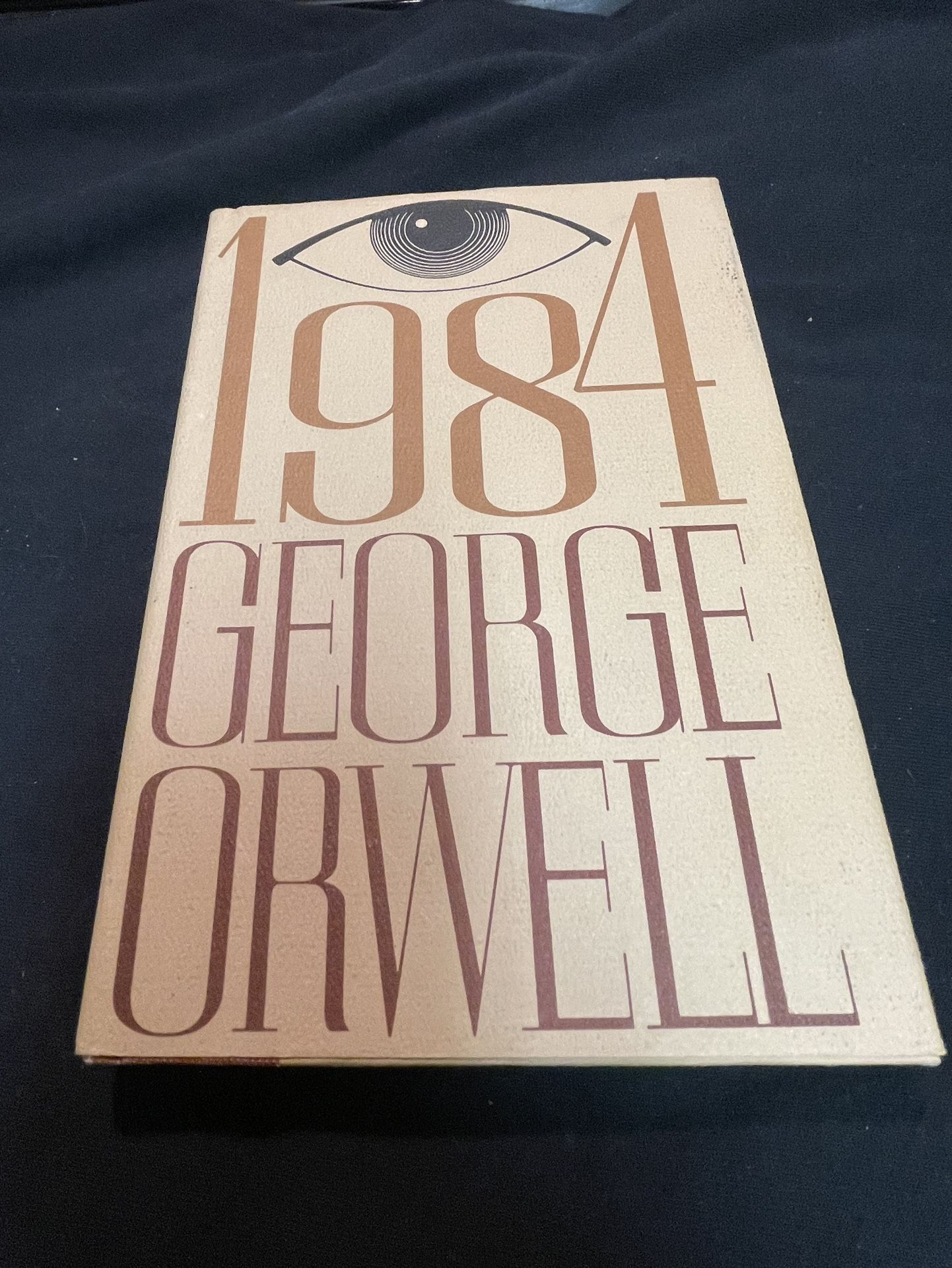 1984 by George Orwell, 1977 hardcover rare Harcourt brace HBJ. Very ...