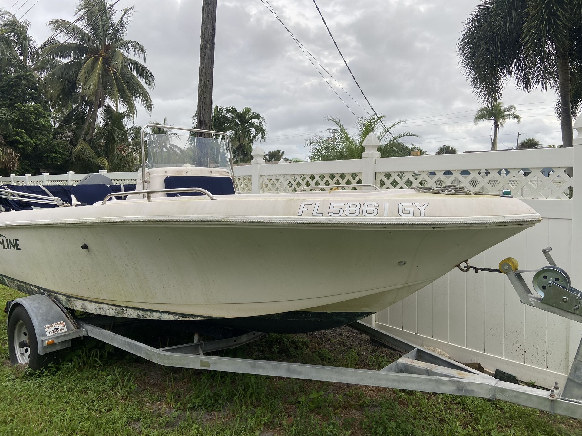 1997 Proline 17’ Hull 2014 600 hr Yamaha 115 for Sale in West Palm ...