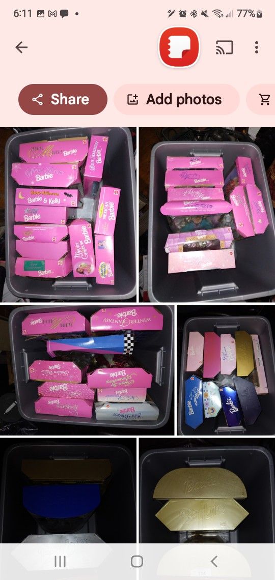 Where to sell barbie collection store