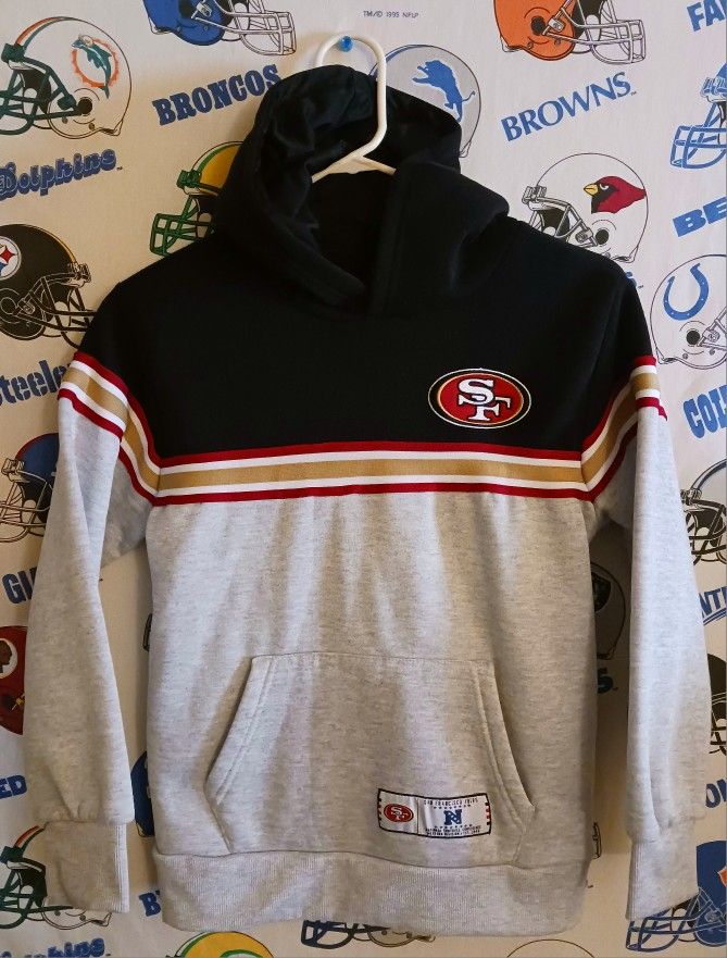12T Youth Large San Francisco 49ers Forty Niners NFL Football Hoody ...