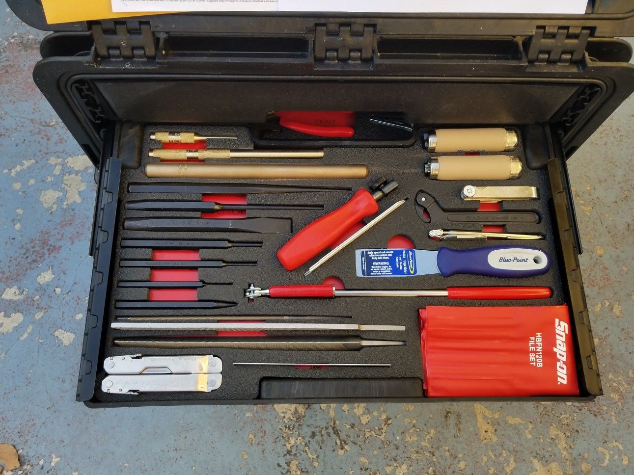 New Snap On GMTK General Mechanic's Maintenance Military Tool Set Kit 8 ...