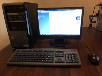 Windows Vista Desktop Computer