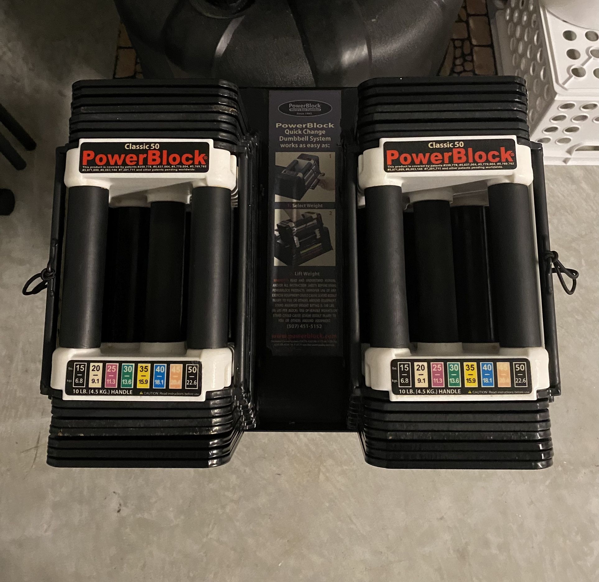 Power Block Adjustable Dumbbells for Sale in Charlotte, NC - OfferUp