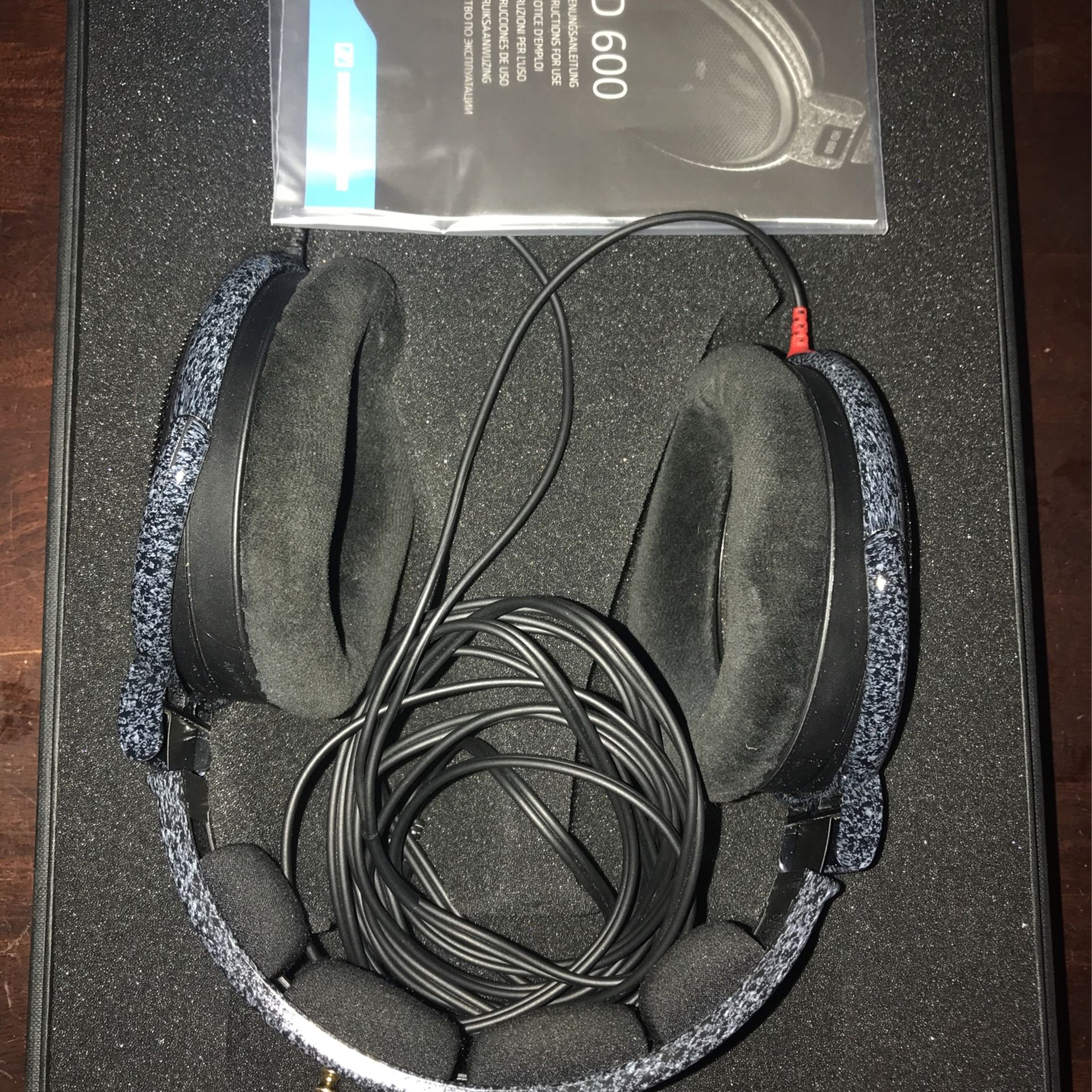 Sennheiser HD 600 High-End Audiophile Stereo Headphones HD600 for Sale ...