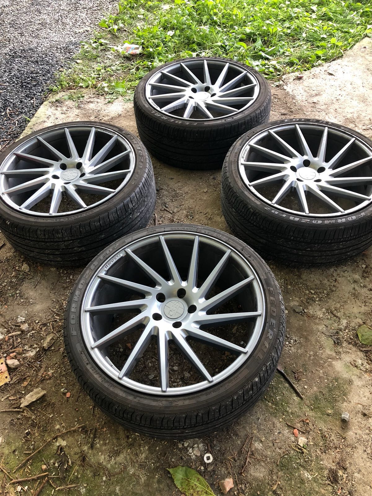 20x8.5 all around 245-35-20 tires 85% on tires asking 800obo for Sale ...
