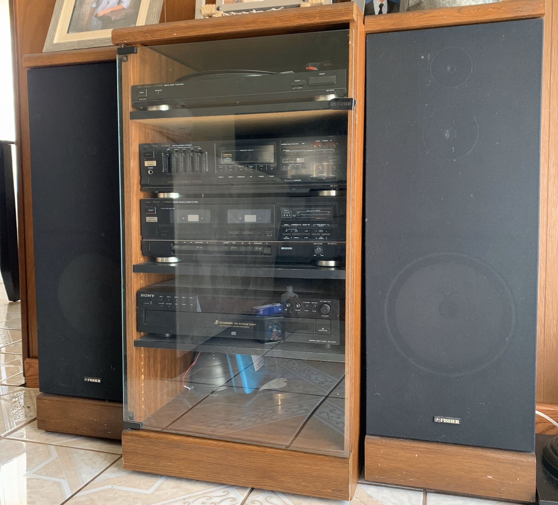 Vintage Fisher Stereo System - NEEDS TO GO ASAP for Sale in San ...