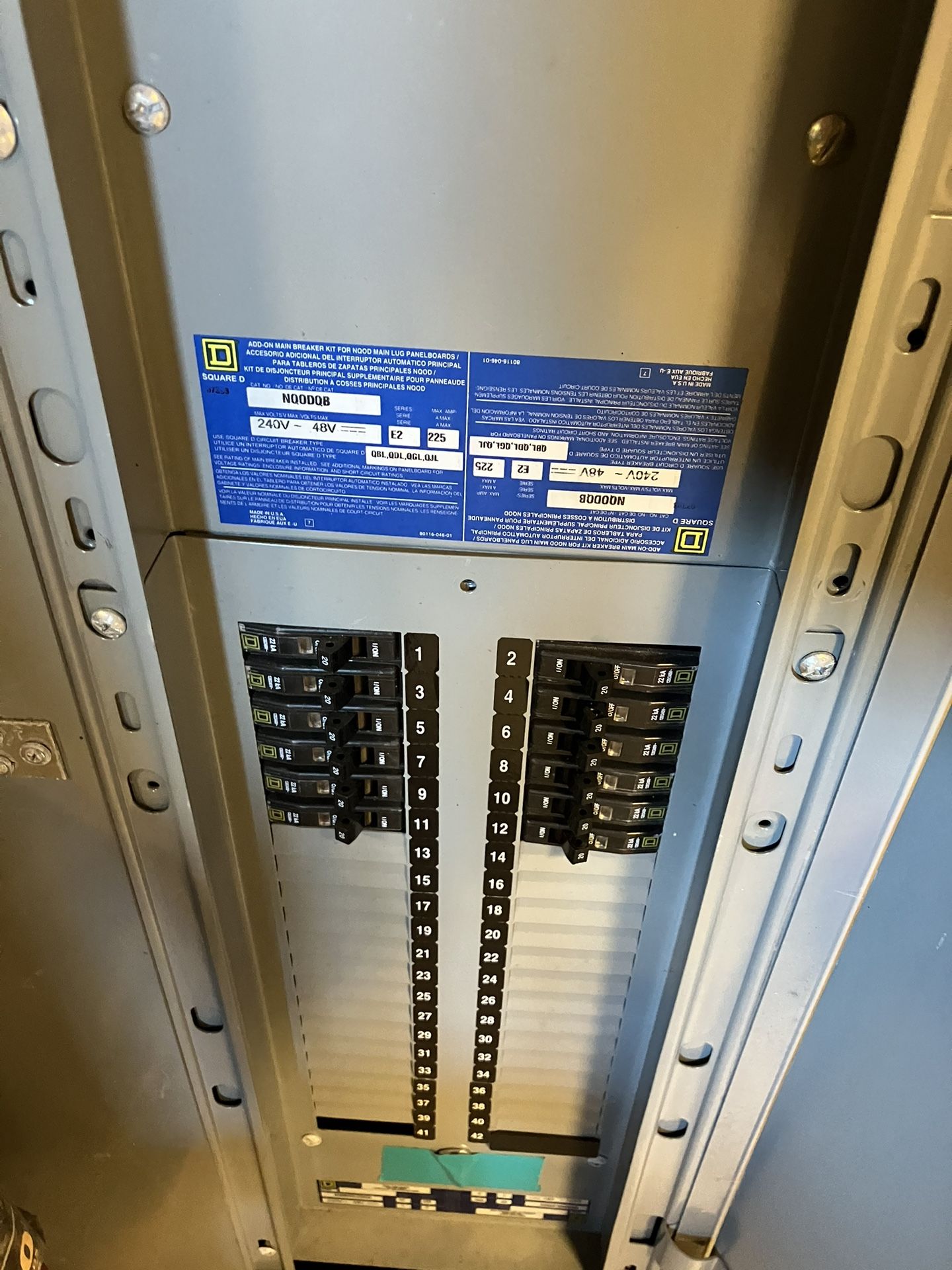 Square D Electrical Panel for Sale in Skok, WA - OfferUp