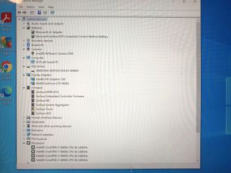 Surface Book PRO NVIDIA 965M i7 8core CPU for Sale in San Diego, CA - OfferUp