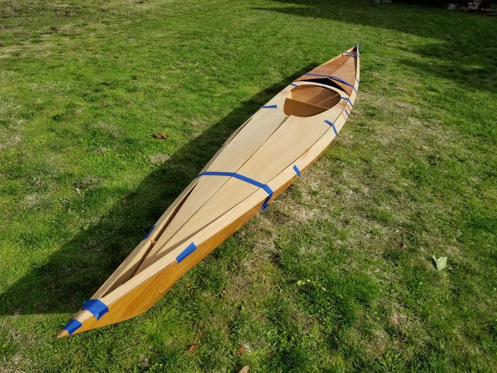 Wooden kayak project - Pygmy boats Artcic Tern 14 for Sale in Stanwood ...