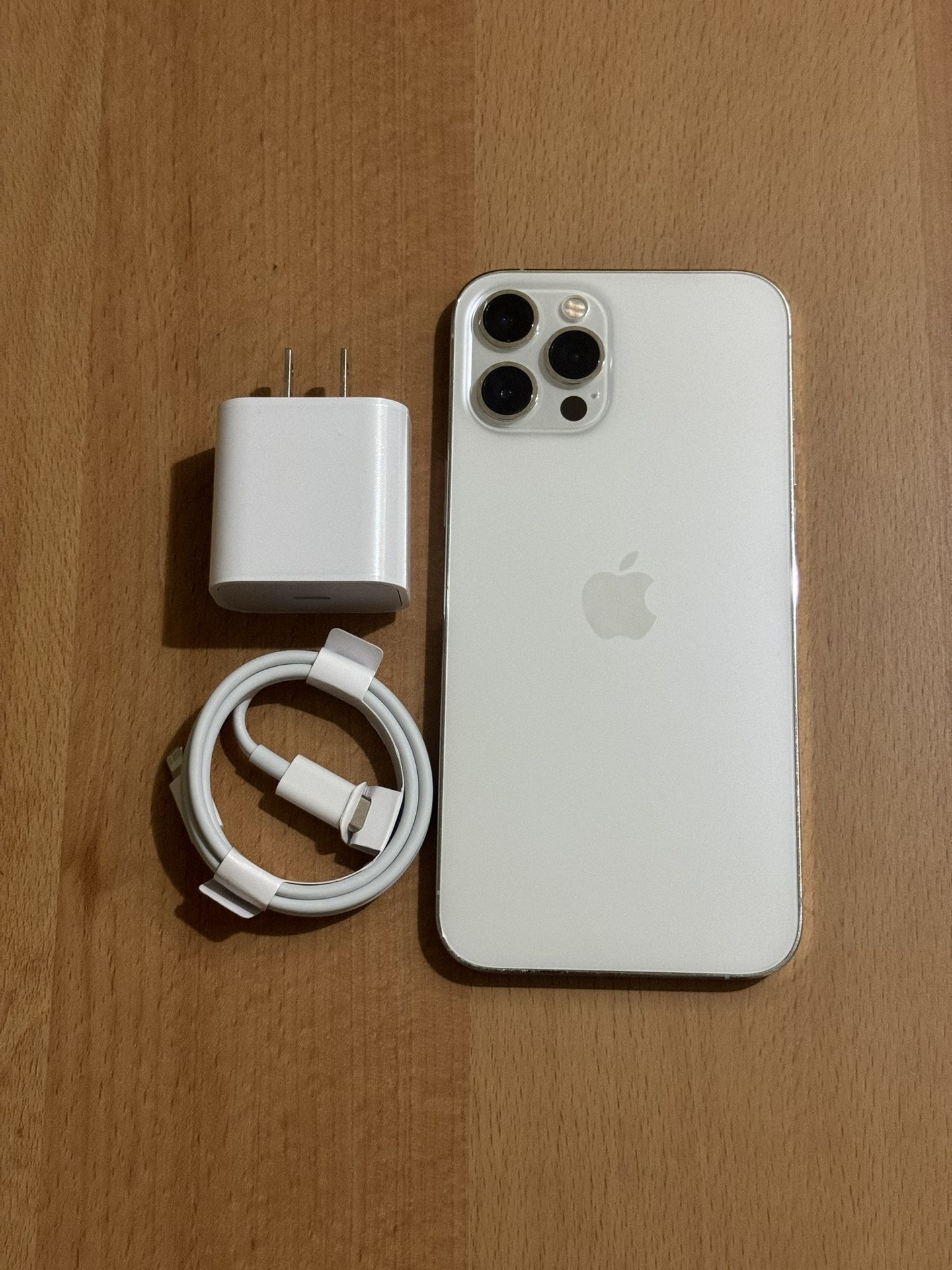 Iphone 12 Pro Max-128GB-White(Unlocked) Excellent Condition for Sale in ...