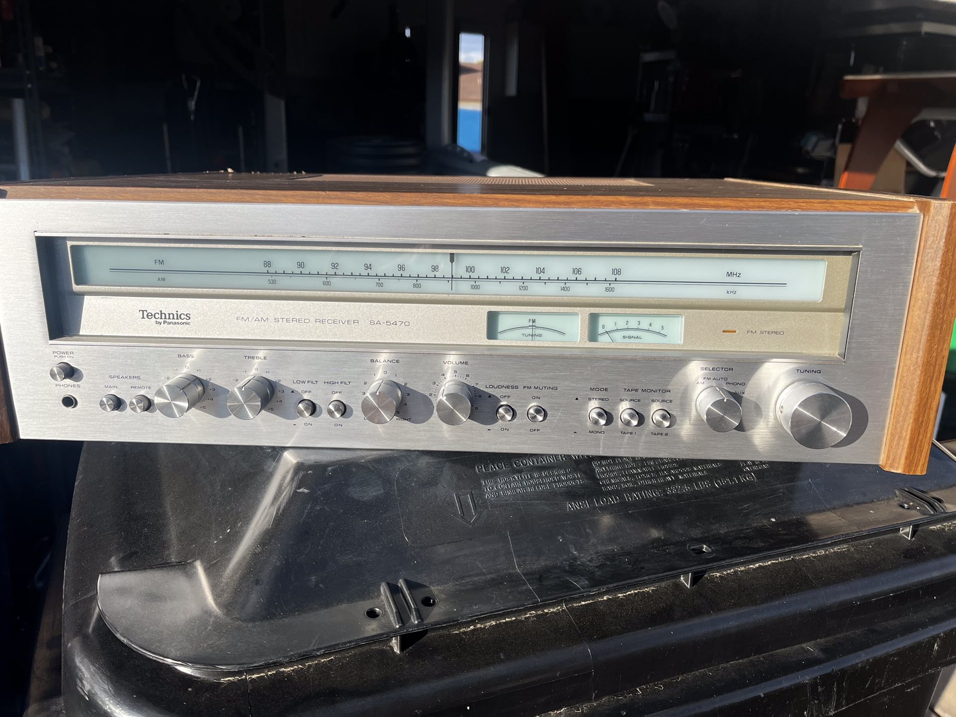 Vintage Technics SA-5470 AM/FM Stereo Receiver for Sale in Phoenix, AZ ...