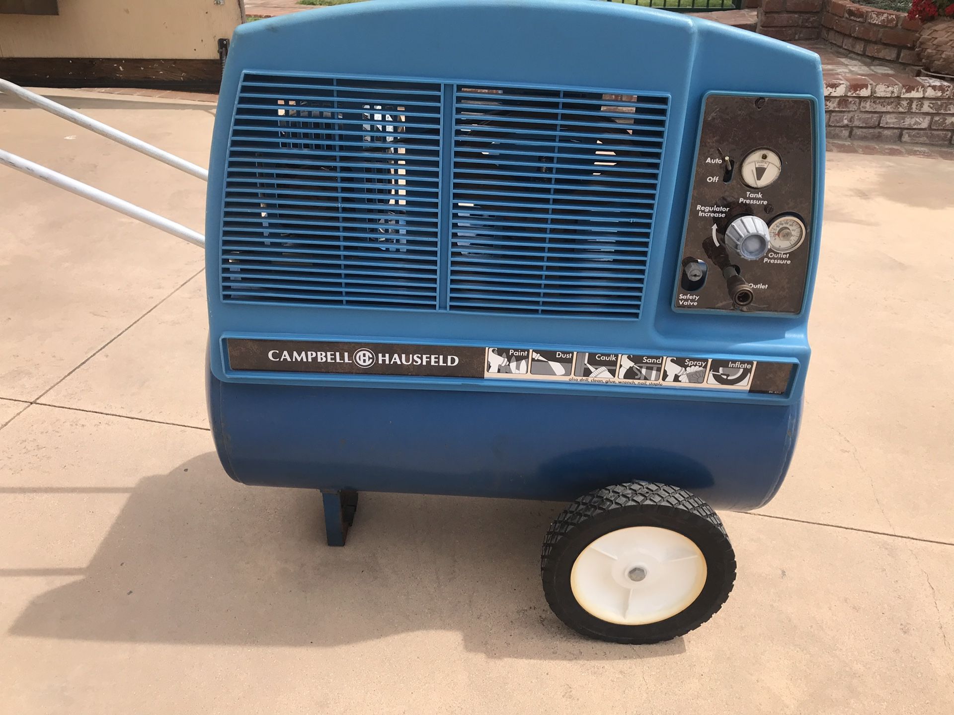 Campbell Hausfeld 2 HP Air Compressor VT-4200 230 Volt for Sale in Yorba Linda, CA - OfferUp