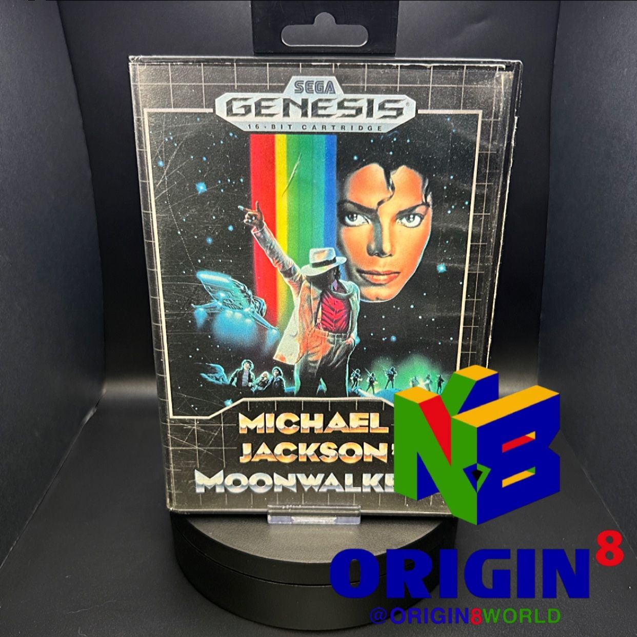 Sega Genesis Michael Jackson's Moonwalker Complete in Box Tested ...