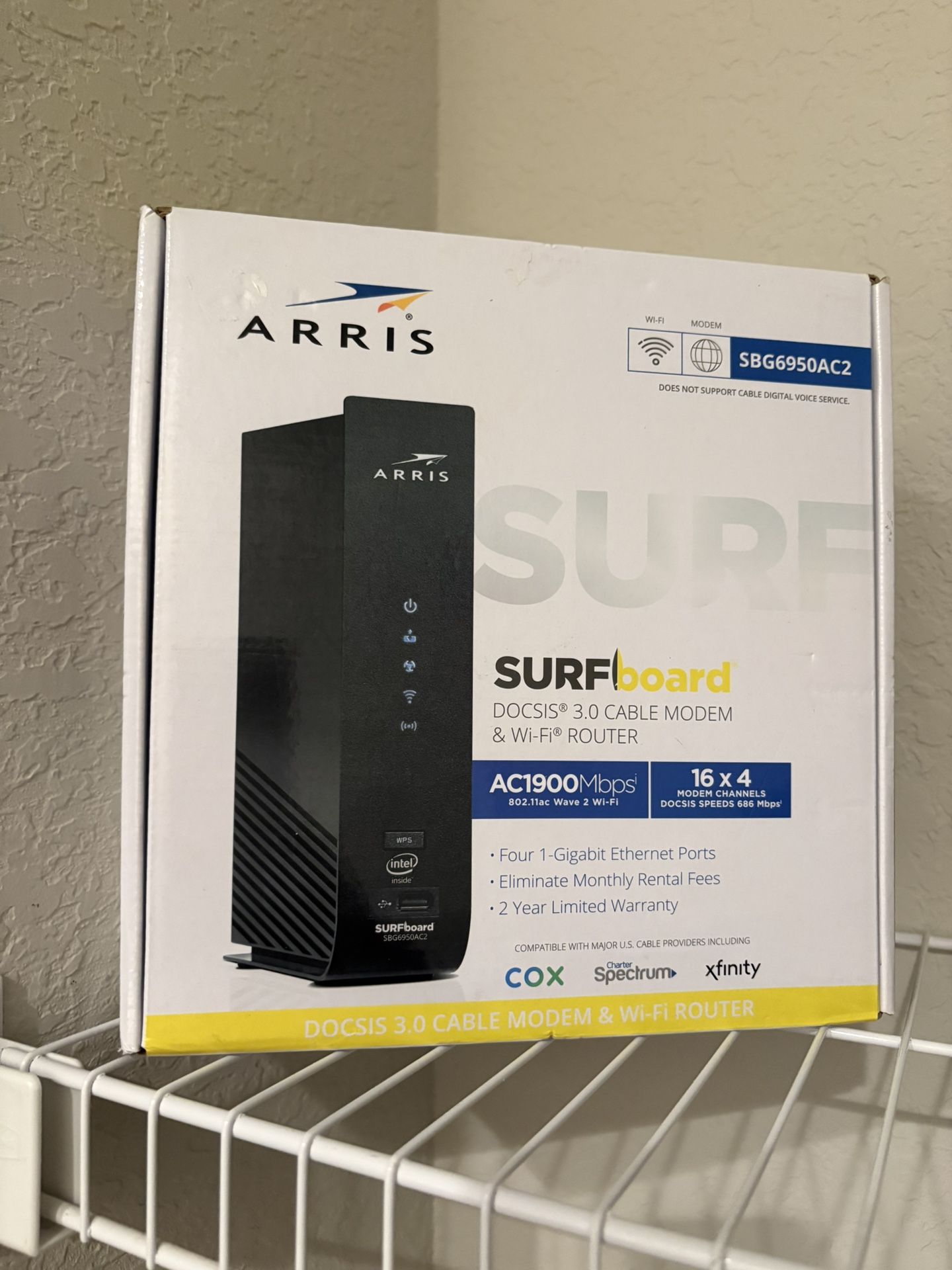 Arris Surfboard Modem & Router Combo for Sale in San Antonio, TX - OfferUp