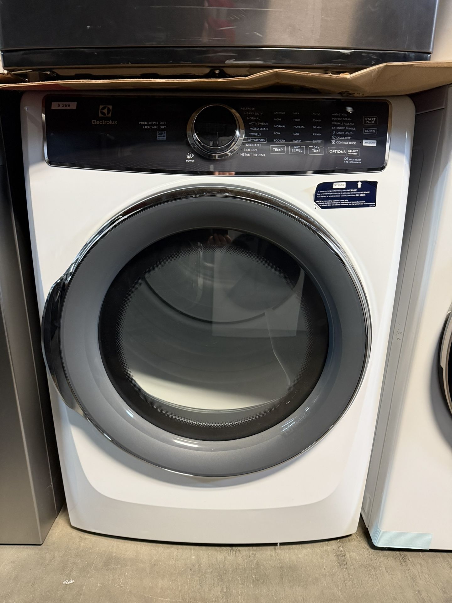 New Electrolux - 8.0 Cu.Ft. Stackable Electric Dryer with Steam and ...