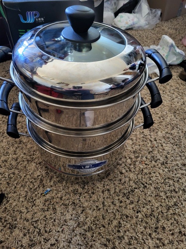 Multi-purpose Steamer. 3 Tiers High Quality. for Sale in El Cajon, CA ...