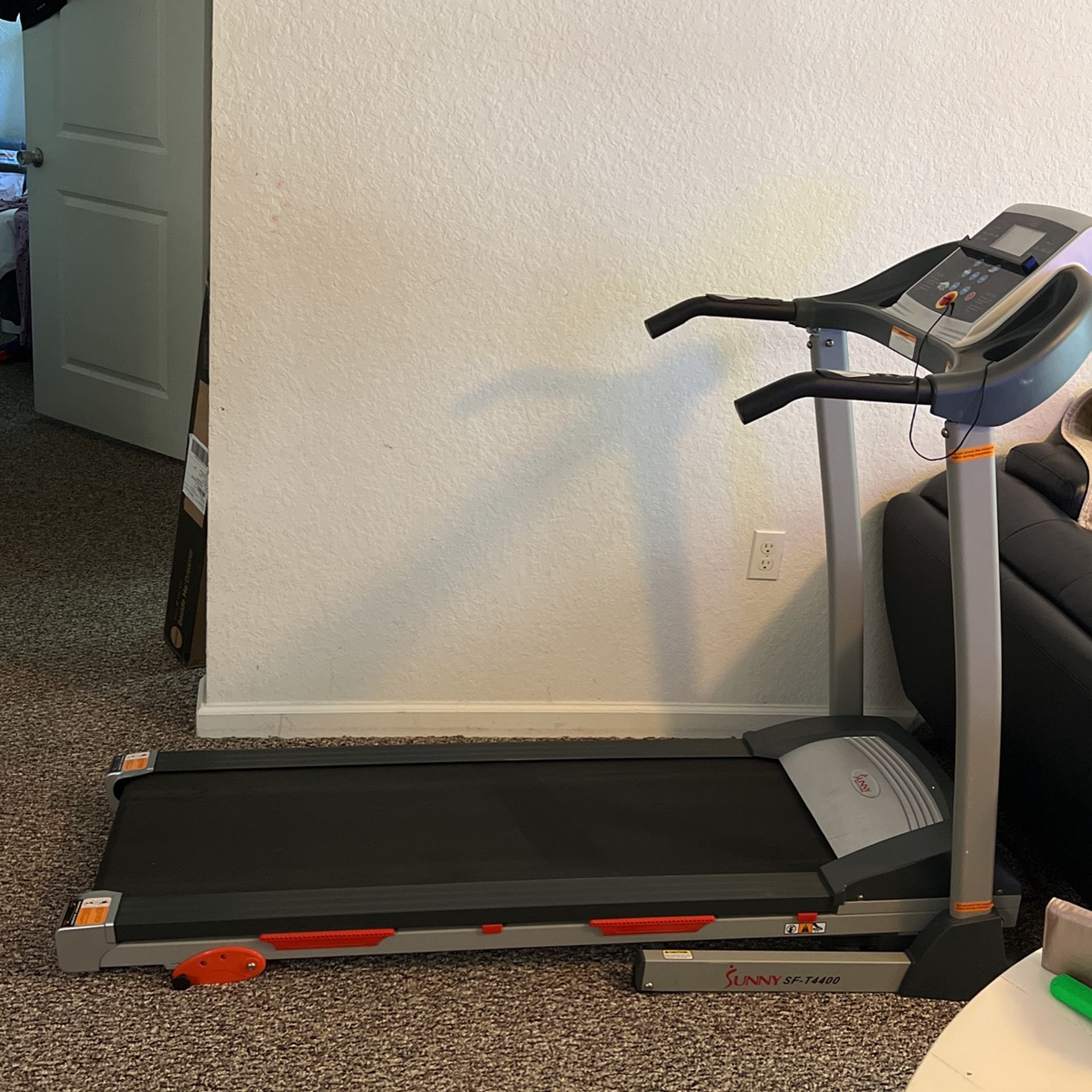 Sunny Health & Fitness Premium Folding Incline Treadmill with Pulse ...