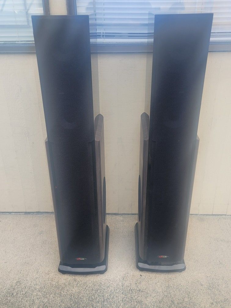 Polk Lsi15 Ebony Floor/Tower Speakers for Sale in Seattle, WA - OfferUp