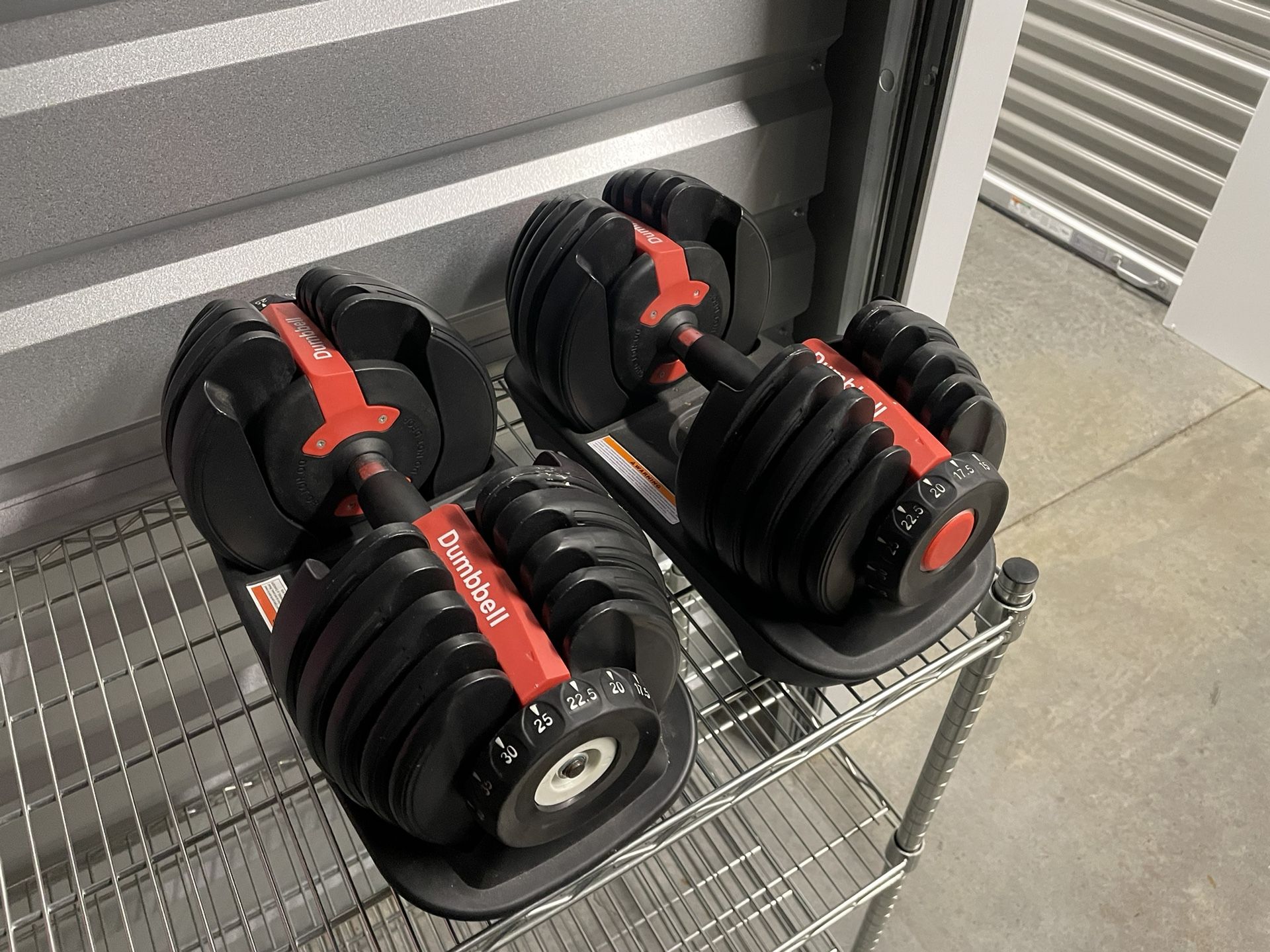 Adjustable Dumbbells (Bowflex SelectTech 552 Dumbbell) for Sale in ...