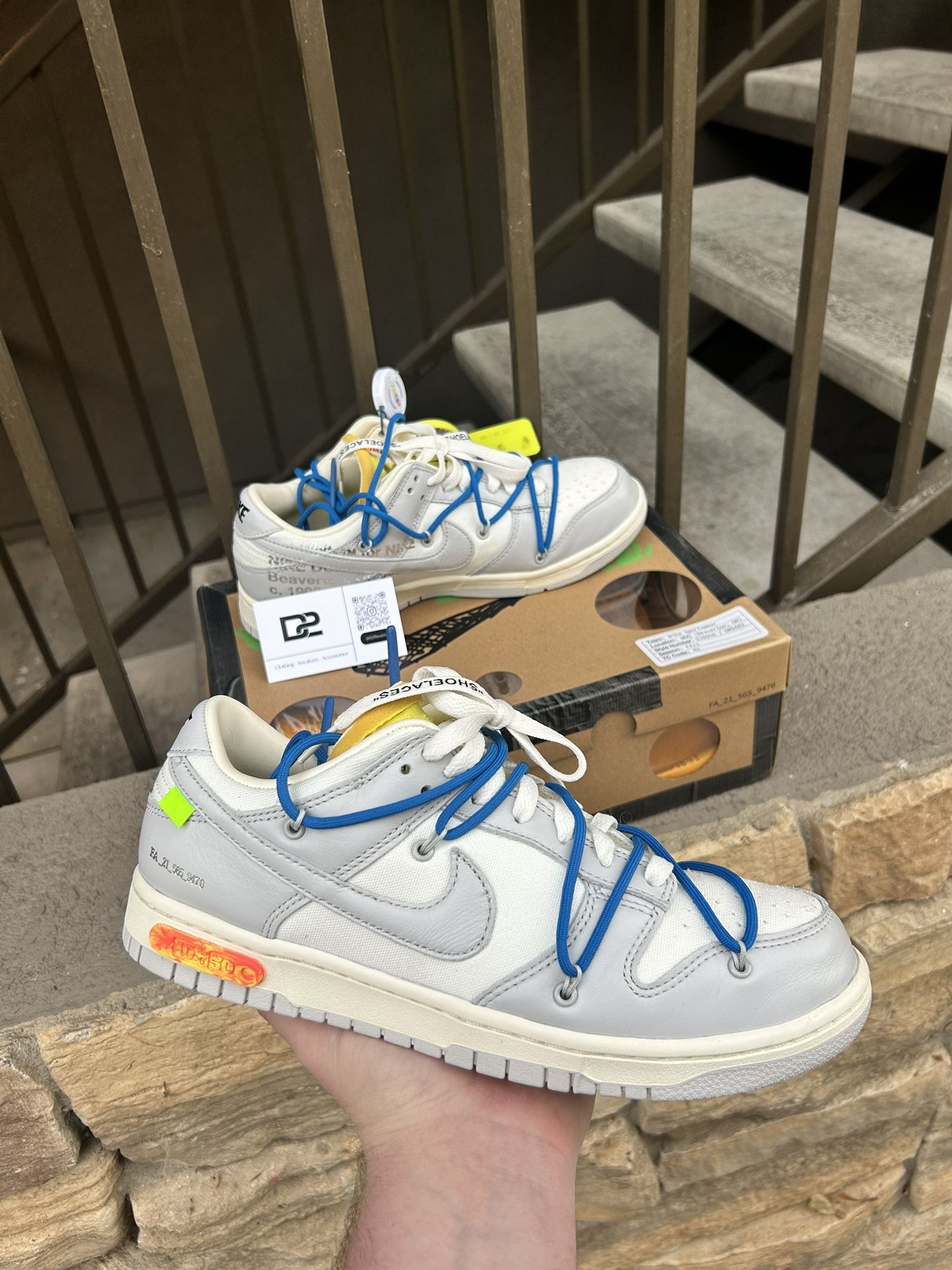 Off-White Lot 10 Dunk Low for Sale in Simi Valley, California - OfferUp