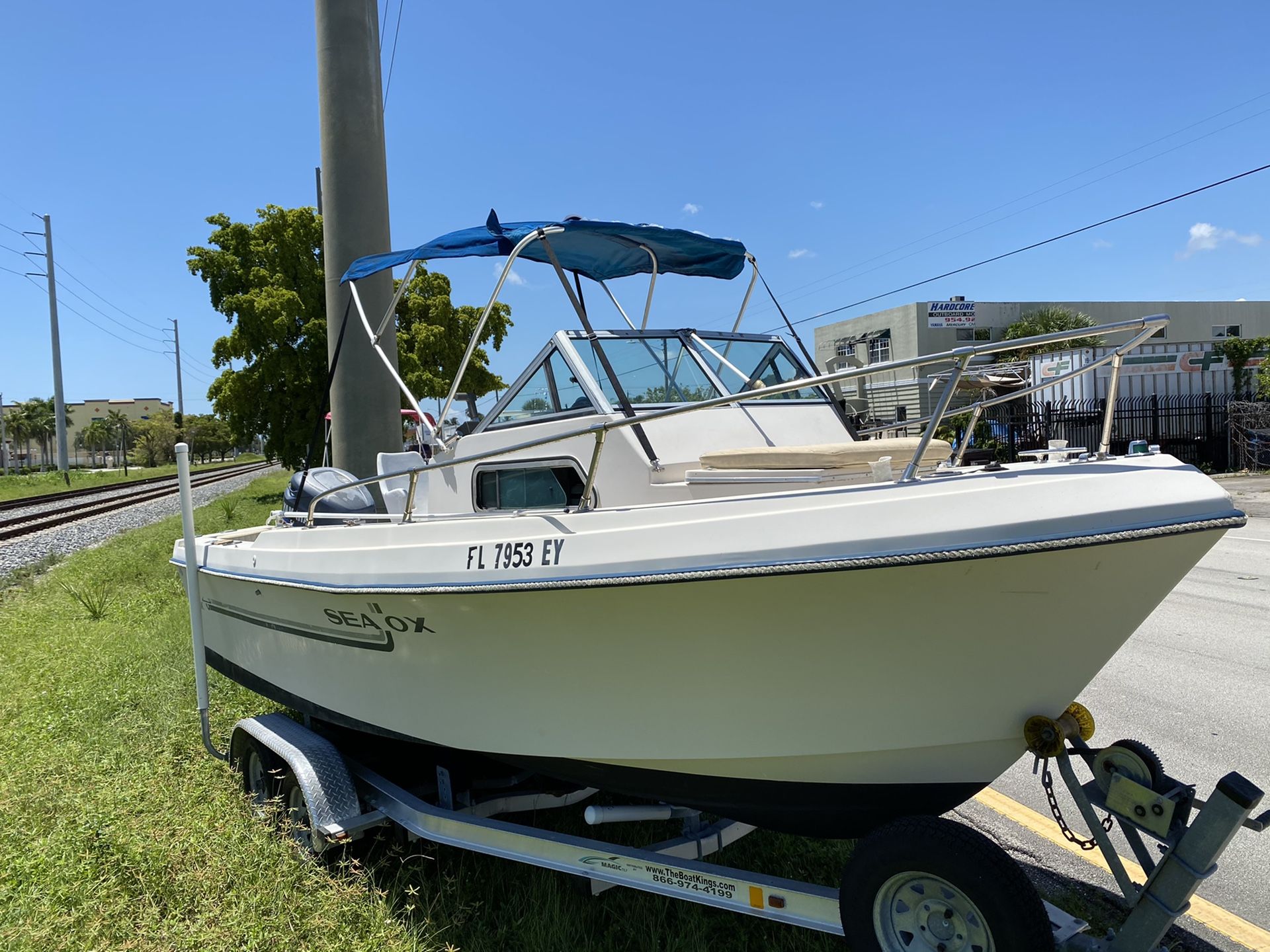 20 ft sea ox boat for Sale in Hollywood, FL - OfferUp
