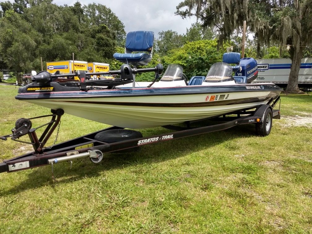 1999 Stratos 201 PRO Elite Bass Boat for Sale in Plant City, FL - OfferUp