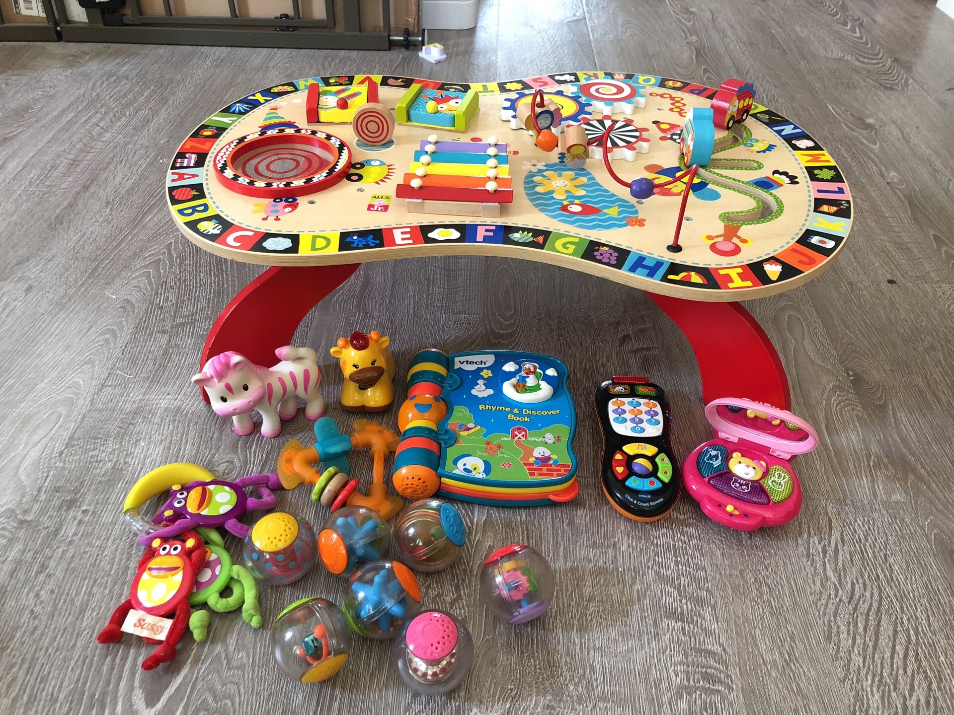 Baby Wooden Activity Table